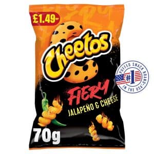 Cheetos Fiery Jalapeno Cheese 70g - USA CANDY